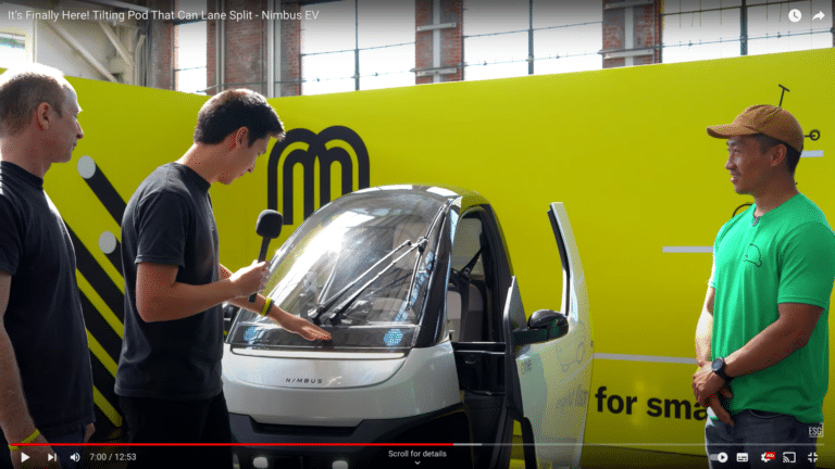 It’s finally here! Tilting pod that can lane split – Nimbus EV - Rider ...